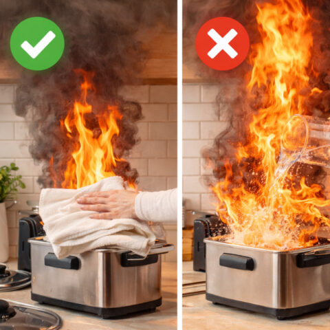 Ma friteuse prend feu : Les gestes qui sauvent et les erreurs mortelles ...